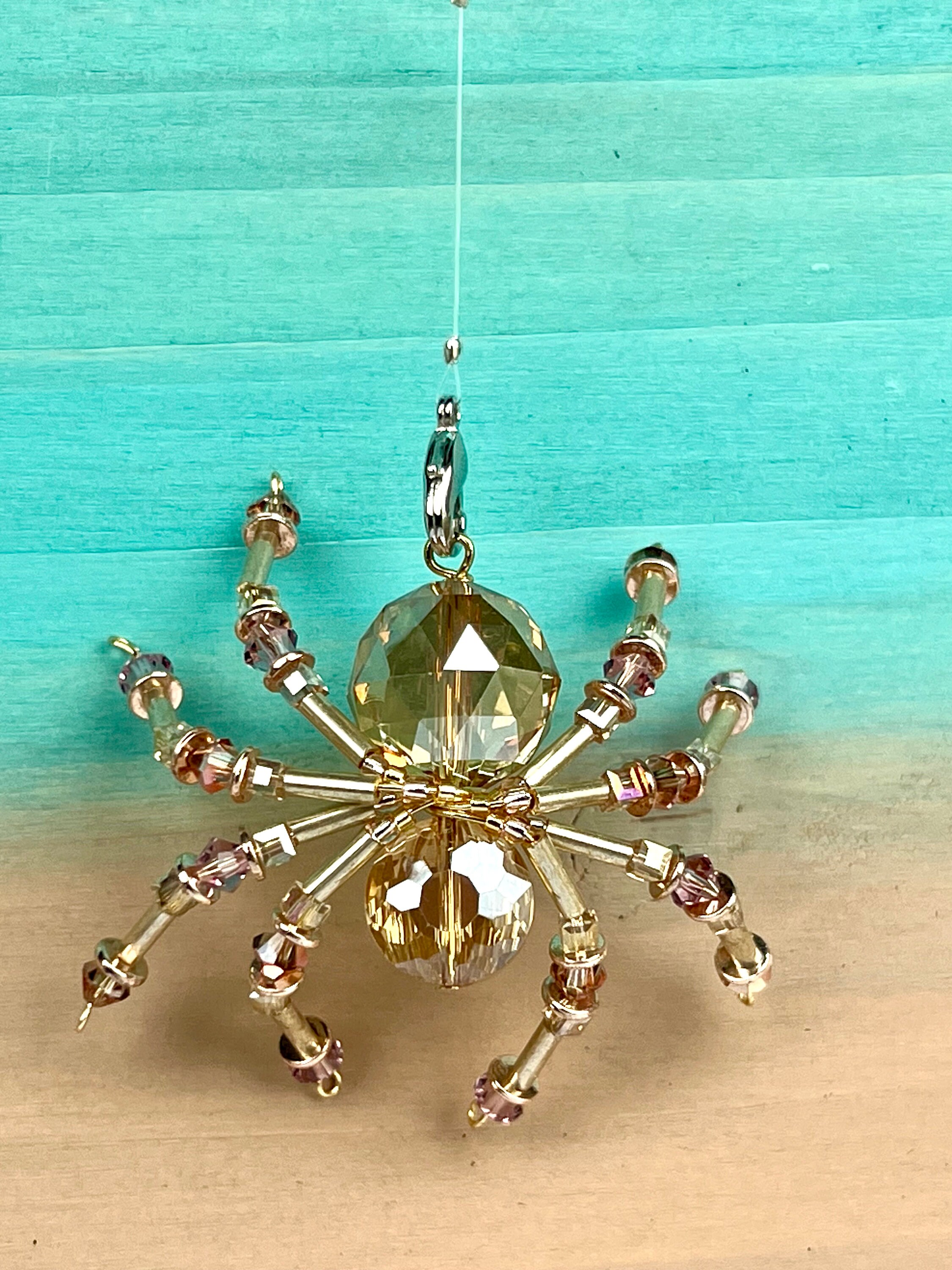 Leo Birthday Gift Leo Spider Pendant July Wine Charm Aries Ornament ...