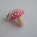 Pink Mushroom Charm, Miniature Food Jewelry, Rhodotus Palmatus Charm - Etsy
