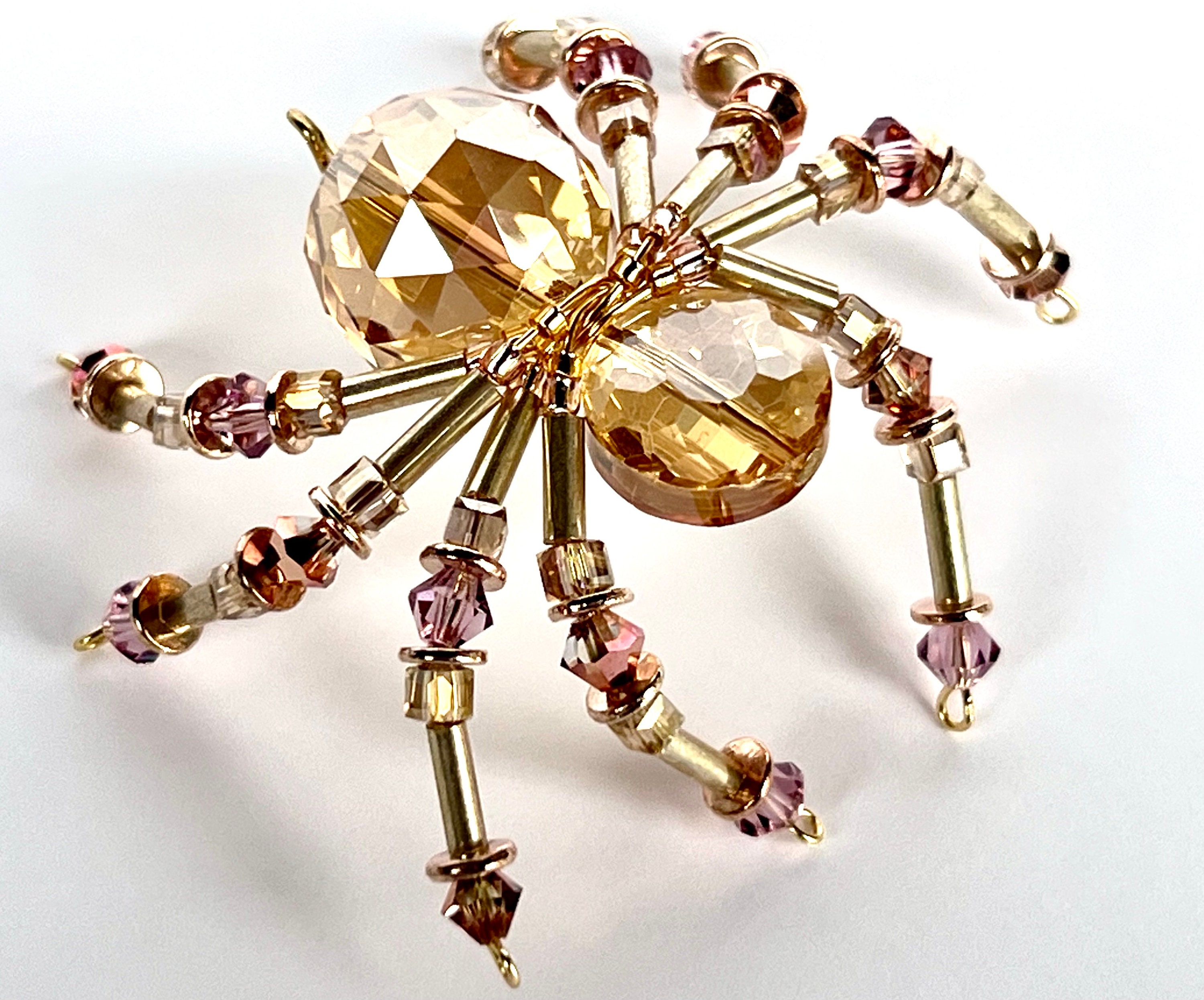 Leo Birthday Gift Leo Spider Pendant July Wine Charm Aries Ornament ...