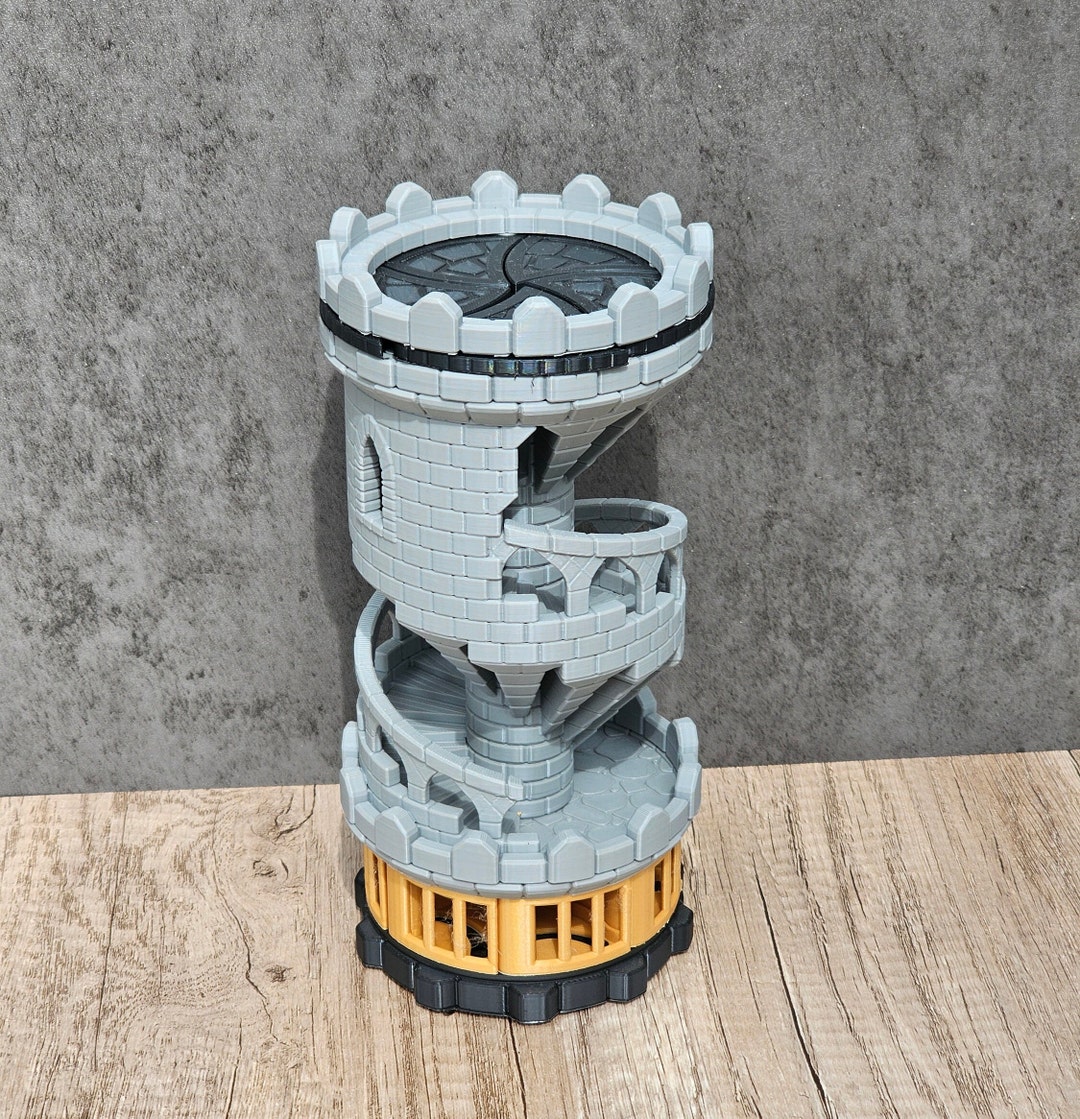 3D Print Dice Tower Gaming Accessory Dice Game DND Component Dice ...