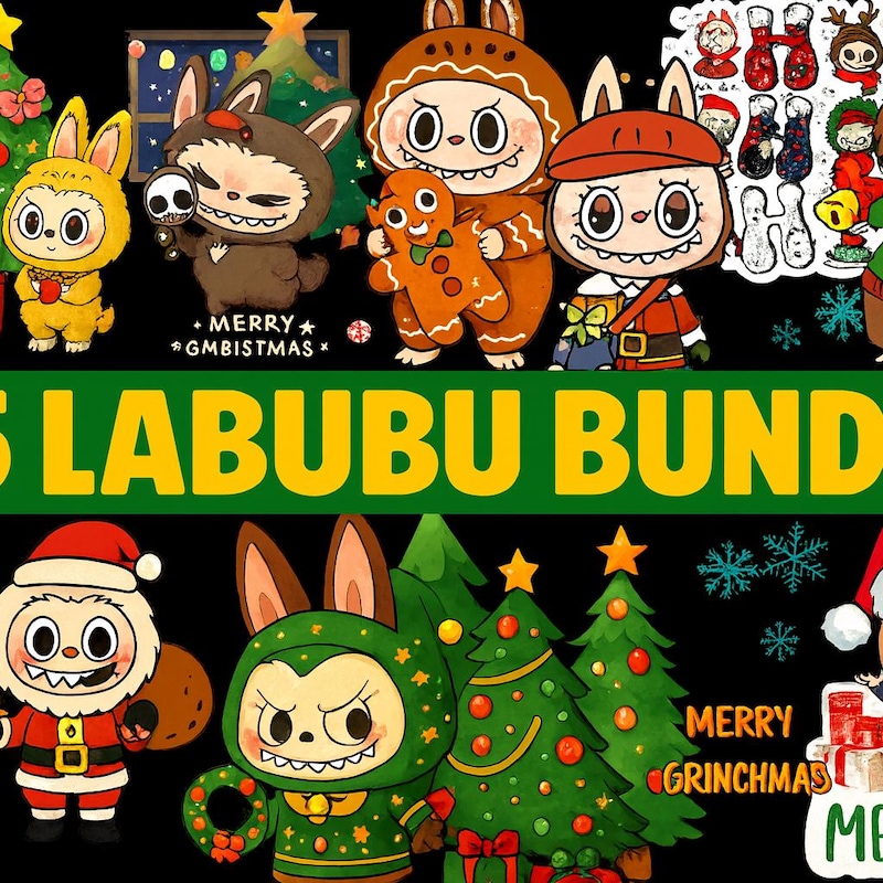 Labubu Clipart - Etsy