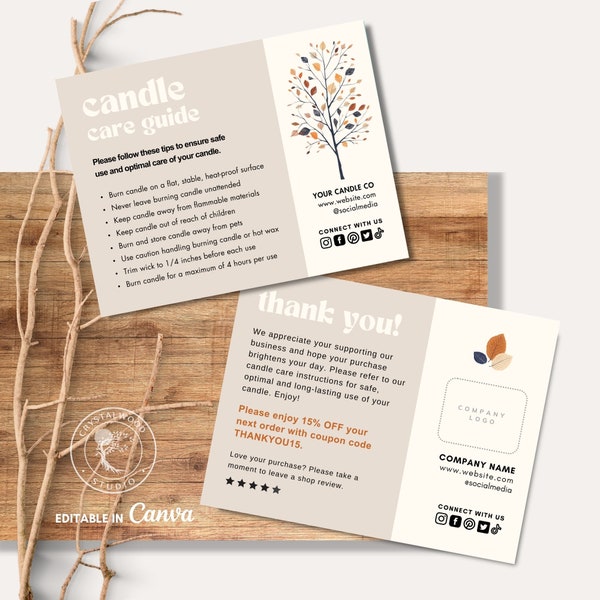 Package Insert - Etsy