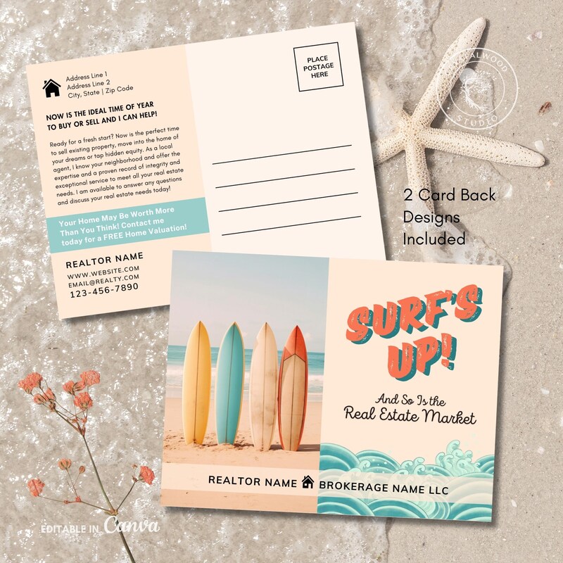 Beach Postcard - Etsy