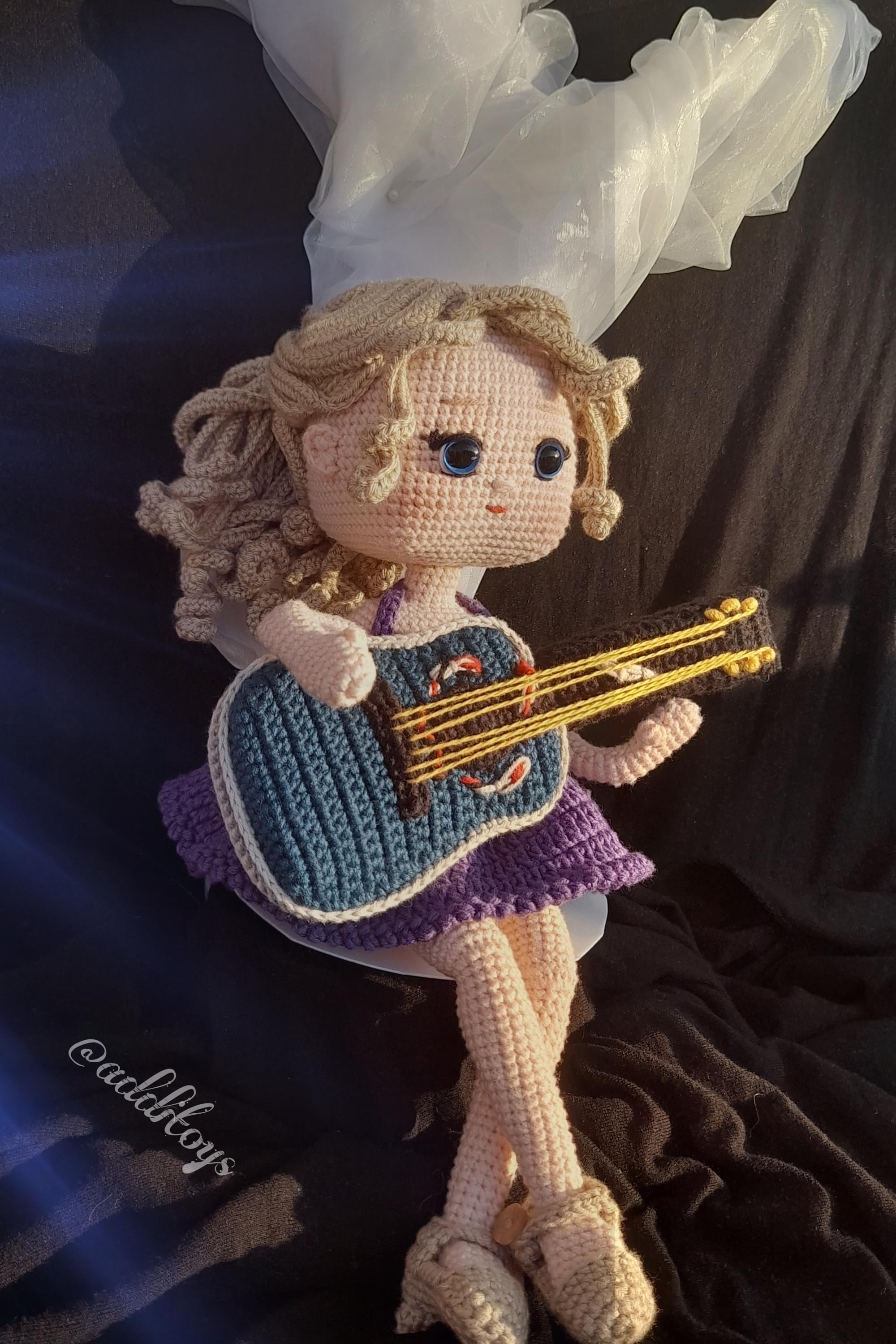 Crochet Taylor Swift Doll Pattern: Amigurumi Singer (PDF Pattern) - Etsy