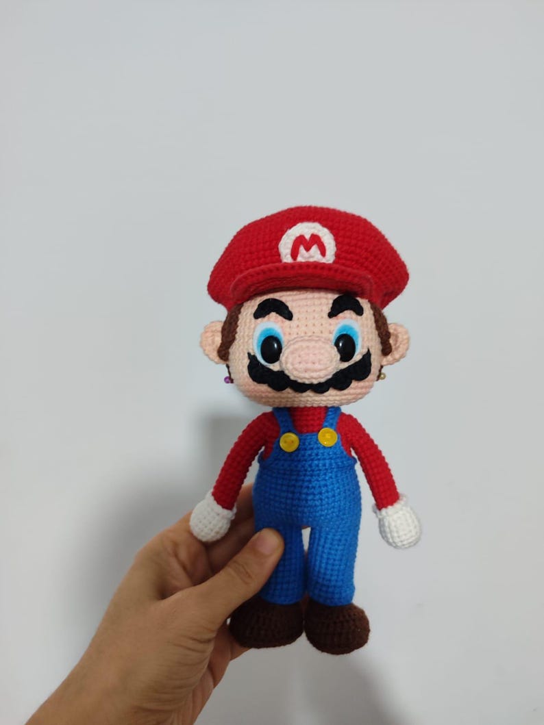 Super Mario and Princess Peach Pdf Pattern - Etsy
