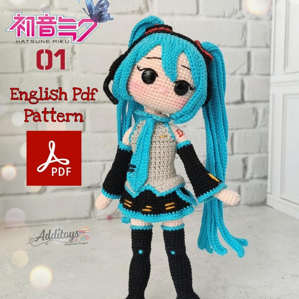 Miku Figure - Etsy UK