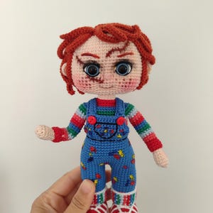 CROCHET PATTERN Chucky Doll, Creepy Kid Amigurumi Pattern - Etsy