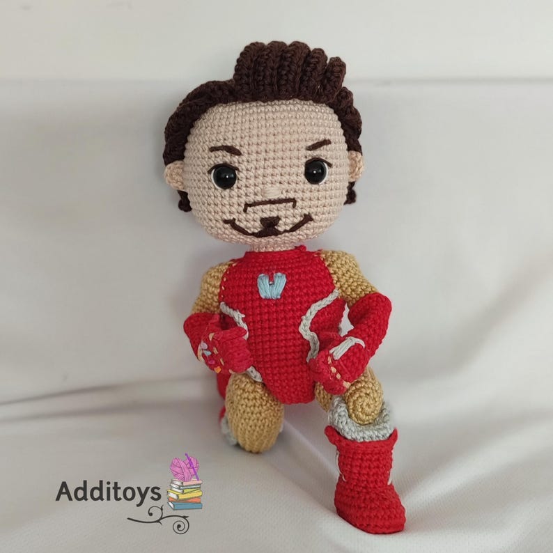 Iron Man Pdf Pattern, Tony Stark Pattern - Etsy