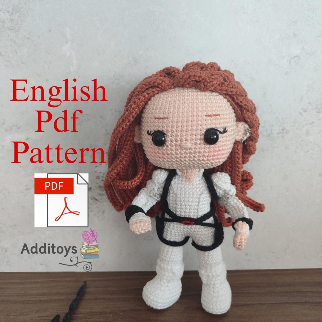 Black Widow Pdf Pattern - Etsy