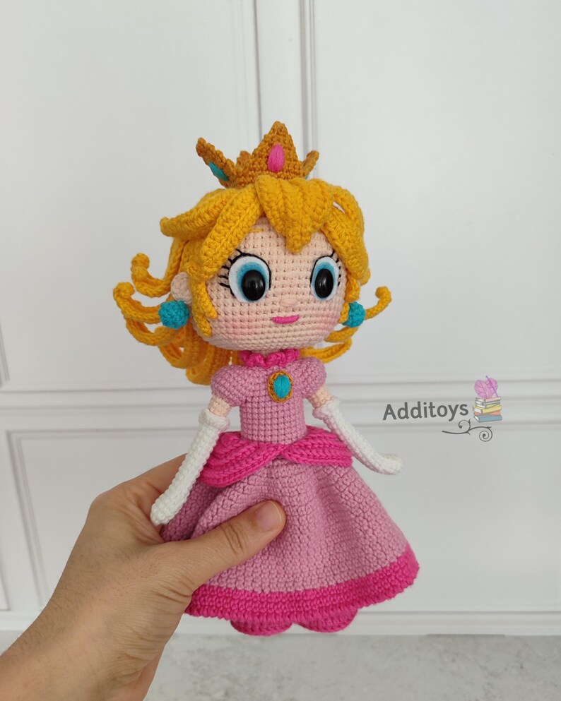 Super Mario and Princess Peach Pdf Pattern - Etsy