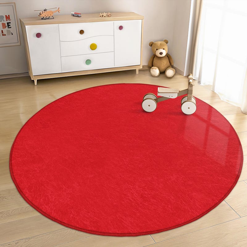 Red Rug - Etsy