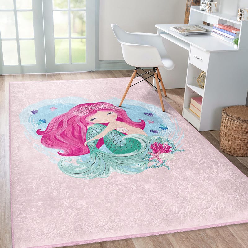 Mermaid Area Rug - Etsy