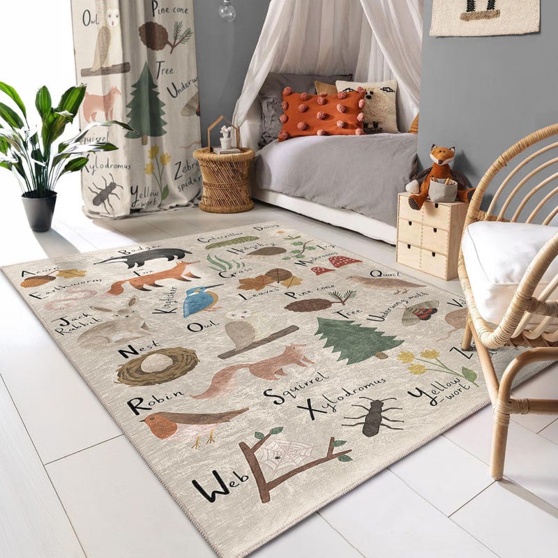 Woodland Rug - Etsy