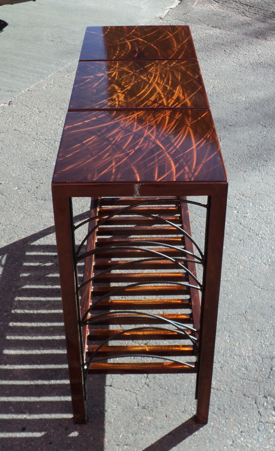 Steel Sofa Console Entry Table - Etsy