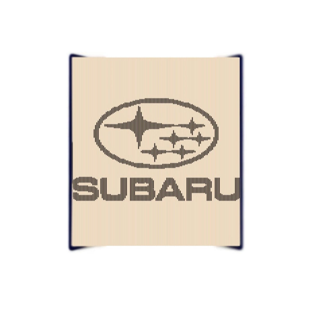 Subaru Cut and Fold Book Pattern - Etsy