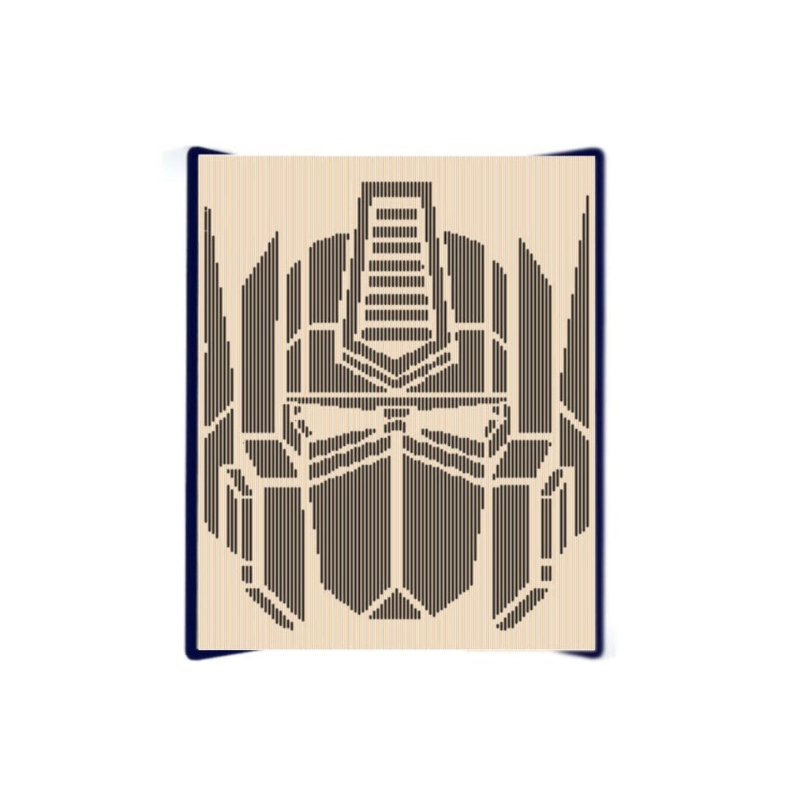 Optimus Prime Cut and Fold Book Pattern - Etsy