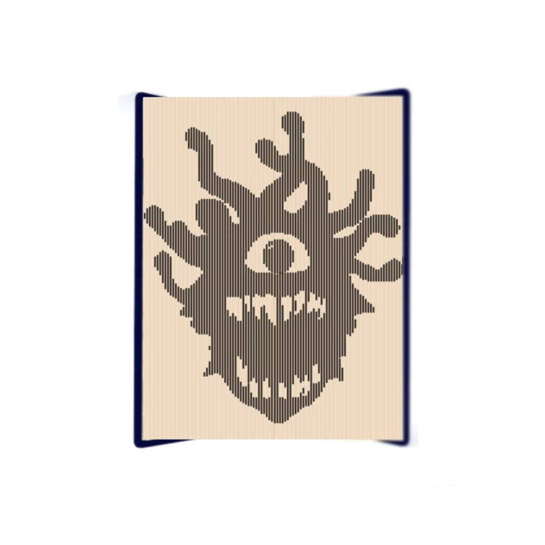 Beholder Cut and Fold Book Pattern - Etsy
