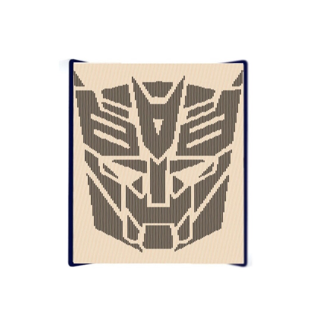 Megatron Cut and Fold Book Pattern - Etsy