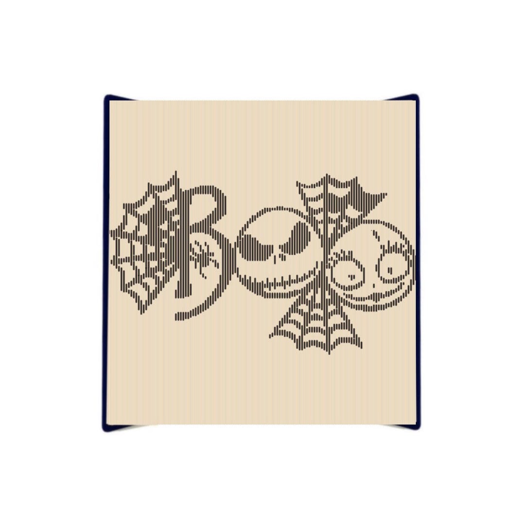 Nightmare Boo Cut and Fold Book Pattern - Etsy