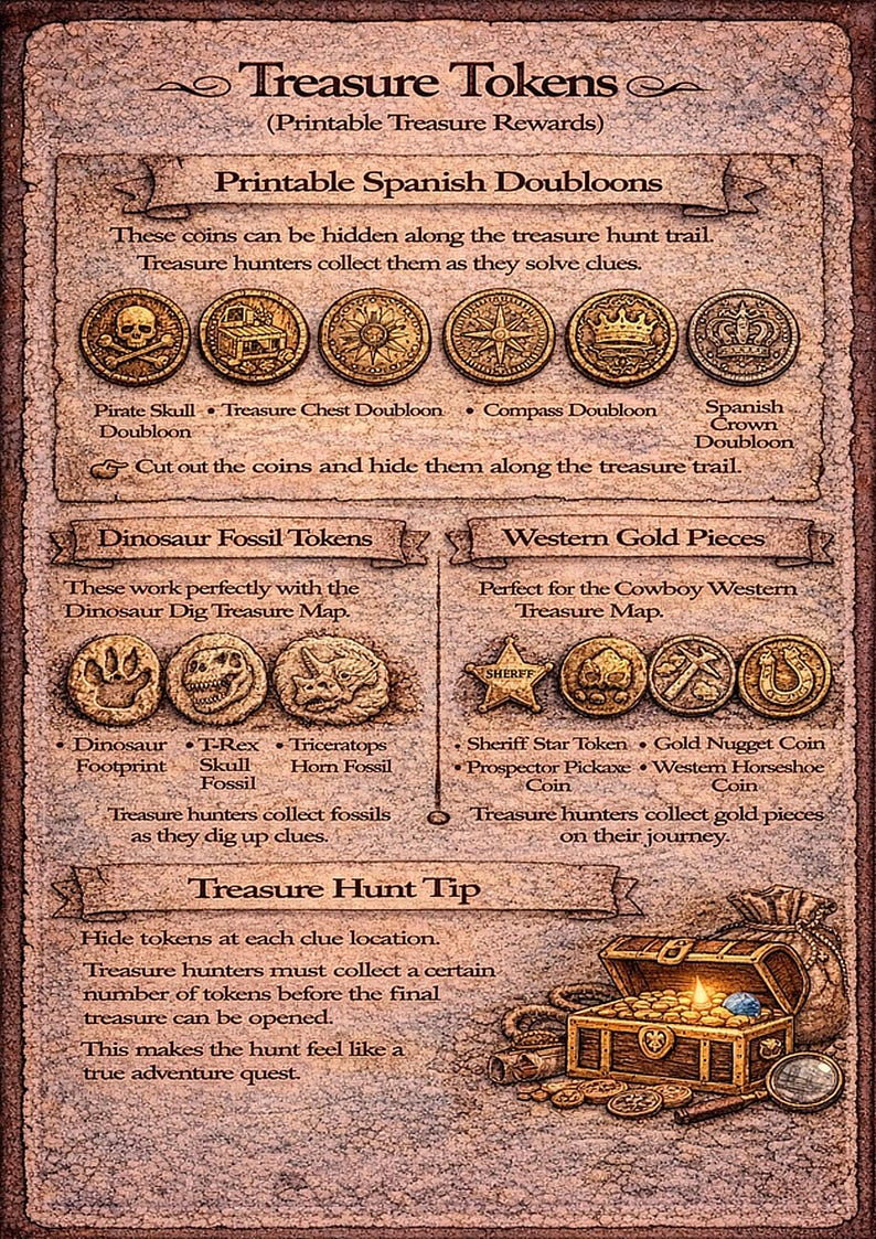 Create Your Own Treasure Hunt Adventure - Etsy