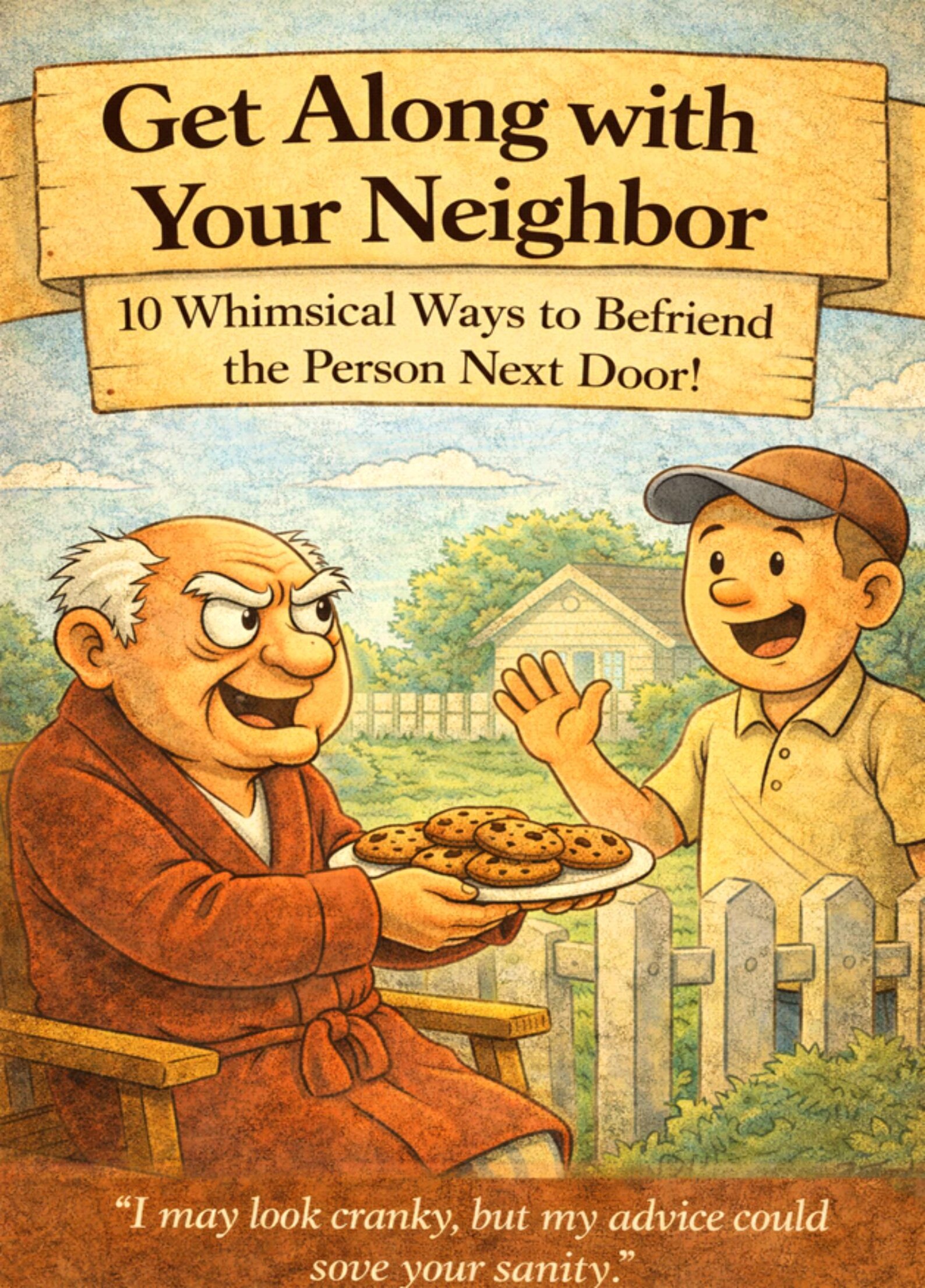 How to Get Along With Your Neighbor - Etsy