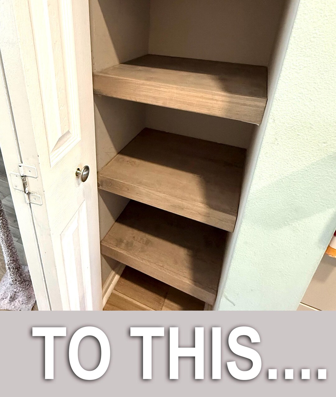 Wooden Shelf Covers for Wire Shelving - Pantry Shelf Covers, Wire Rack ...