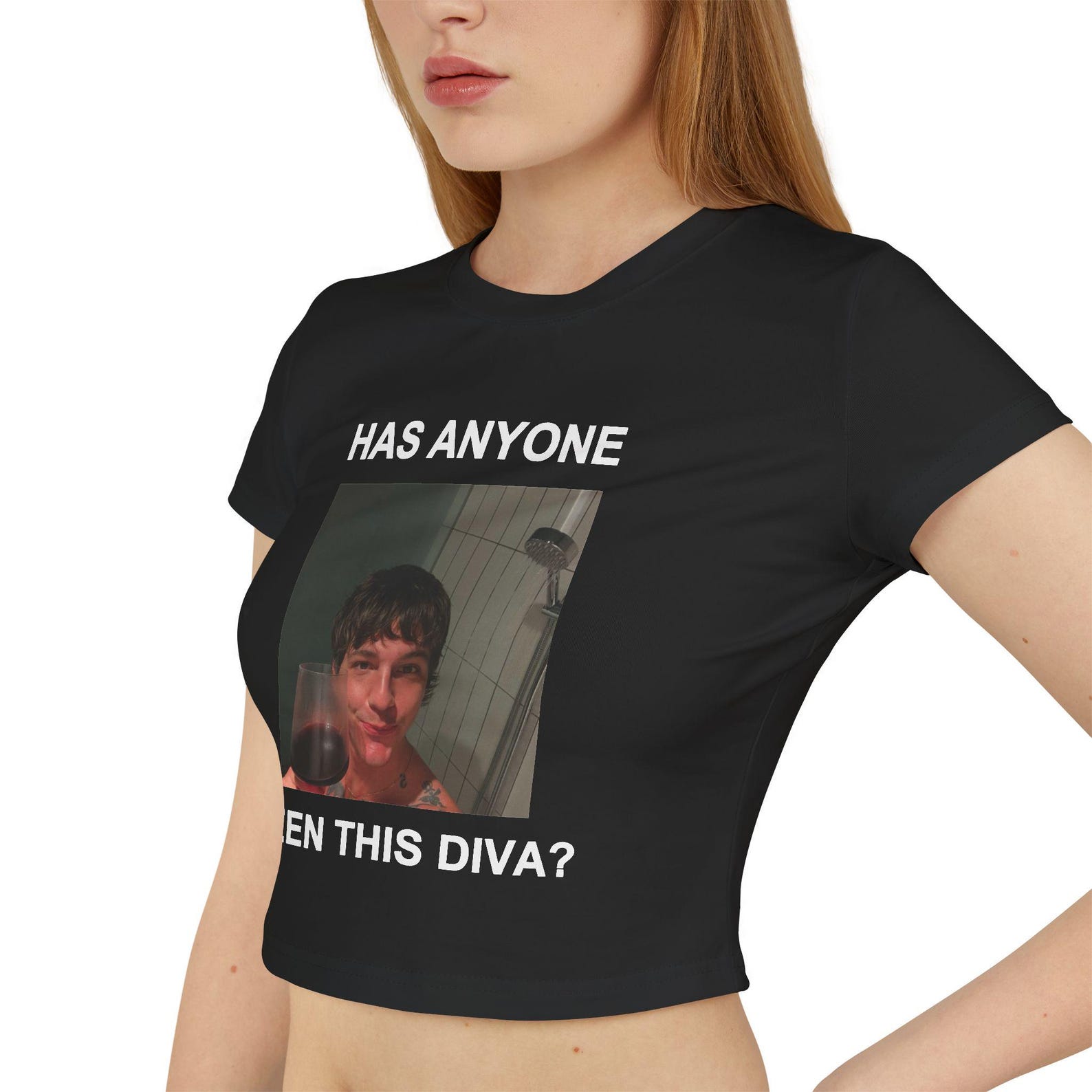 Role Model 'has Anyone Seen This Diva?' Organic Cotton Tee - Etsy