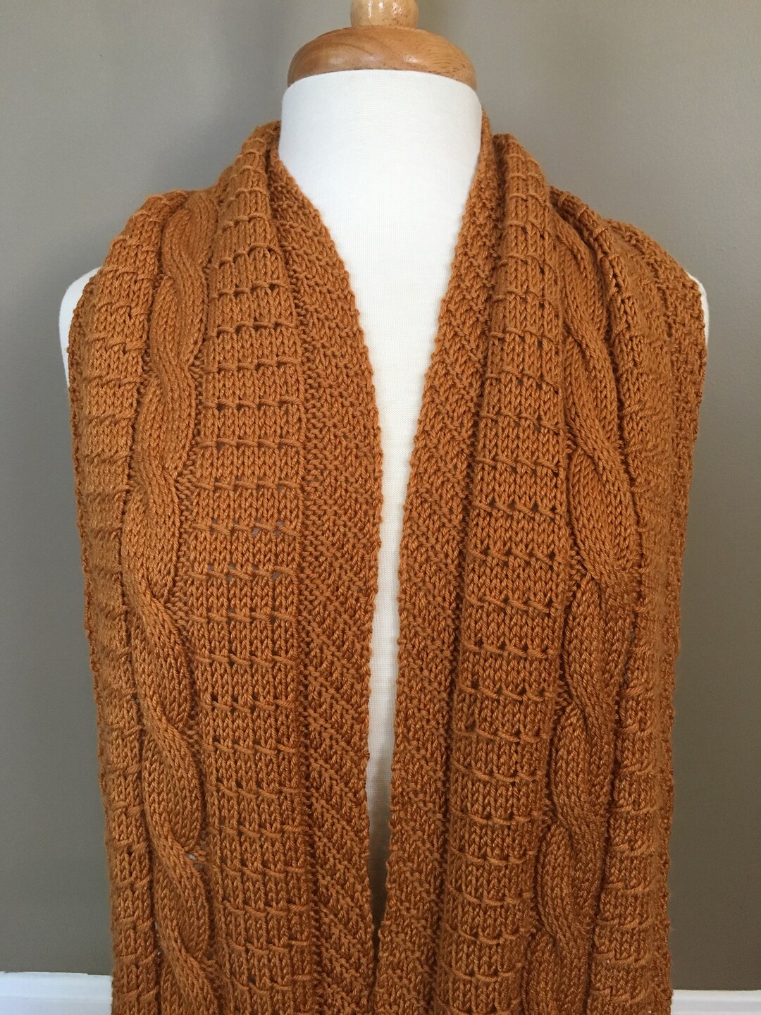 Time's a Thief Scarf - PDF Pattern - Etsy