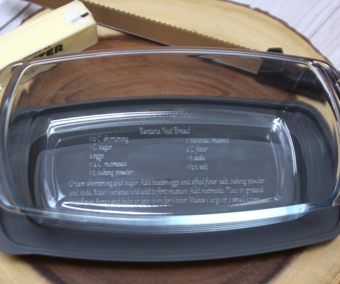 Personalized Recipe Bread Pan, Add a Favorite Recipe to This 1.5 Quart ...