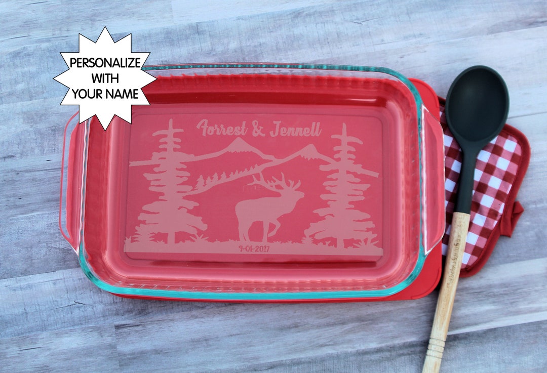 Personalized Elk Baking Pan, Custom Bakeware, Personalized Pan, 9X13 ...