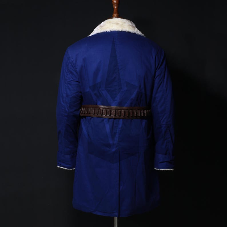 Arthur Morgan Red Dead Redemption 2 Winter Coat, Blue Soft Wool And ...