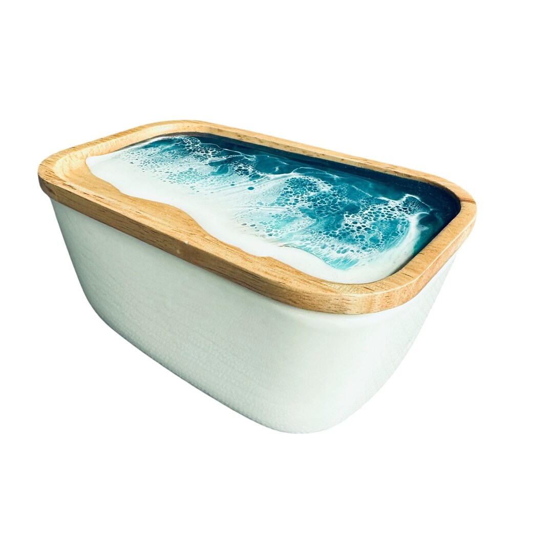 Ocean Wave Butter Dish - Etsy