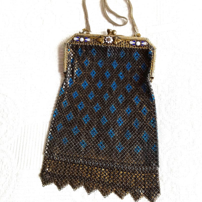 Vintage Mesh Purse - Etsy