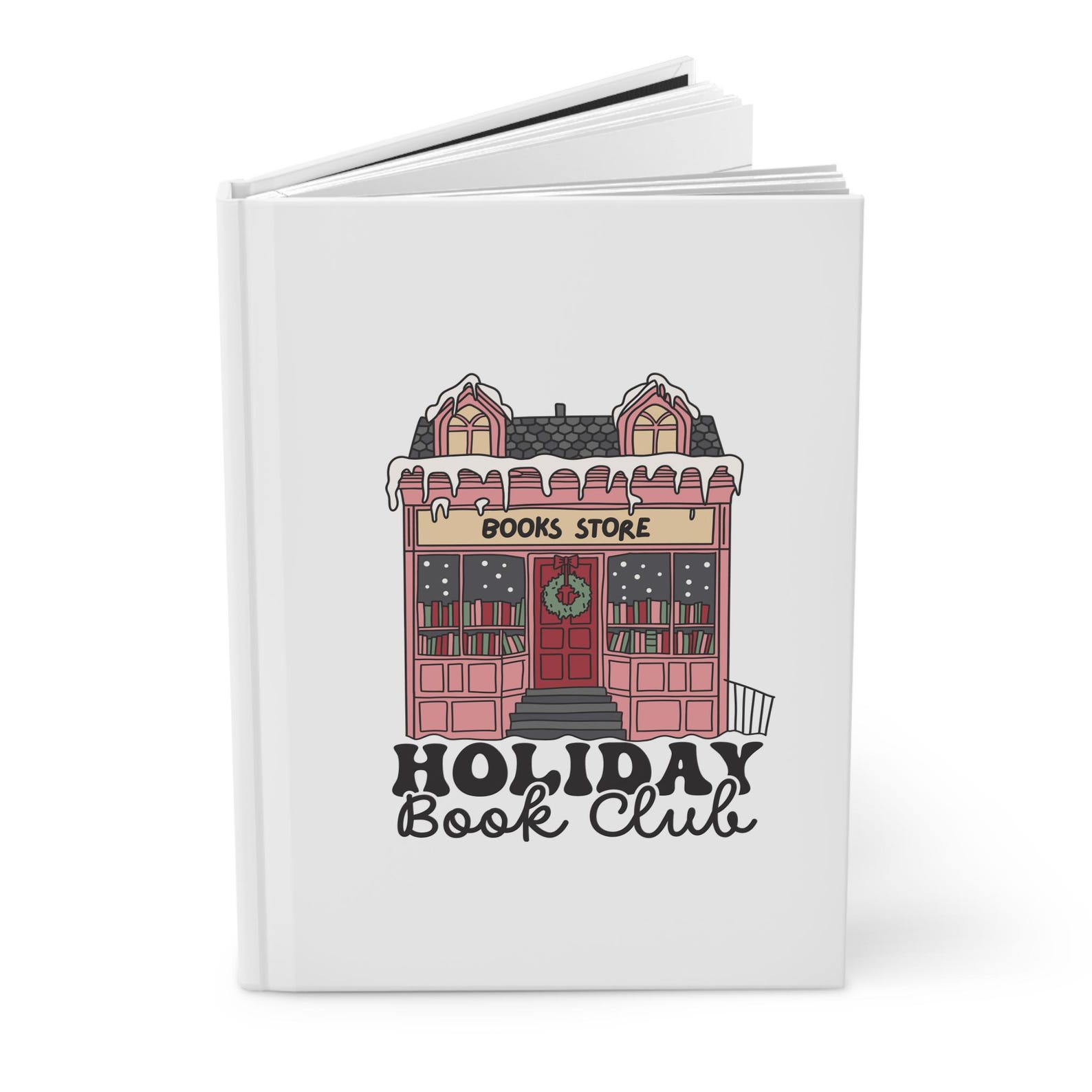Cozy Holiday Book Club Journal | Perfect Gift for Book Lovers | Gift ...