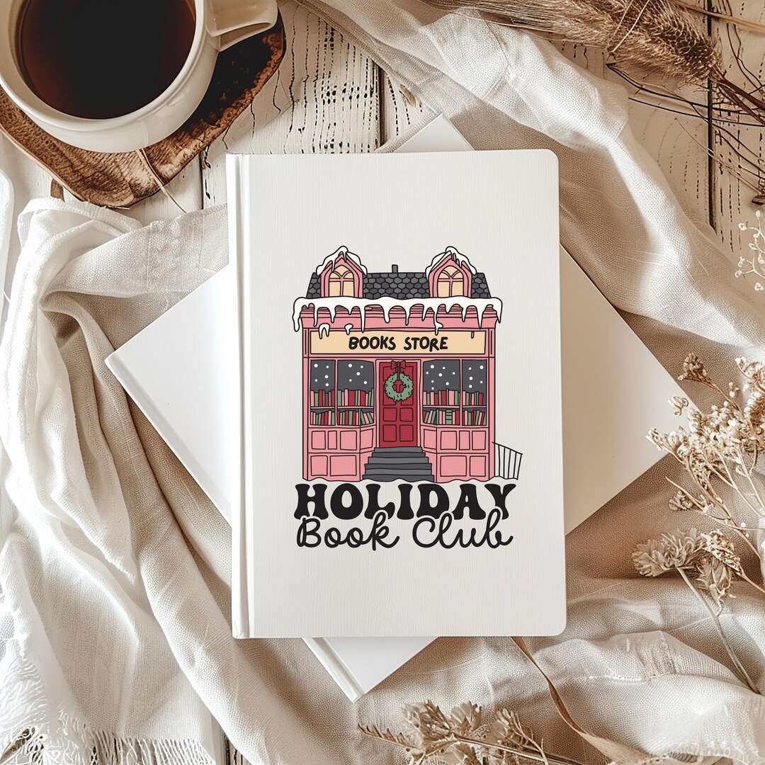 Cozy Holiday Book Club Journal | Perfect Gift for Book Lovers | Gift ...