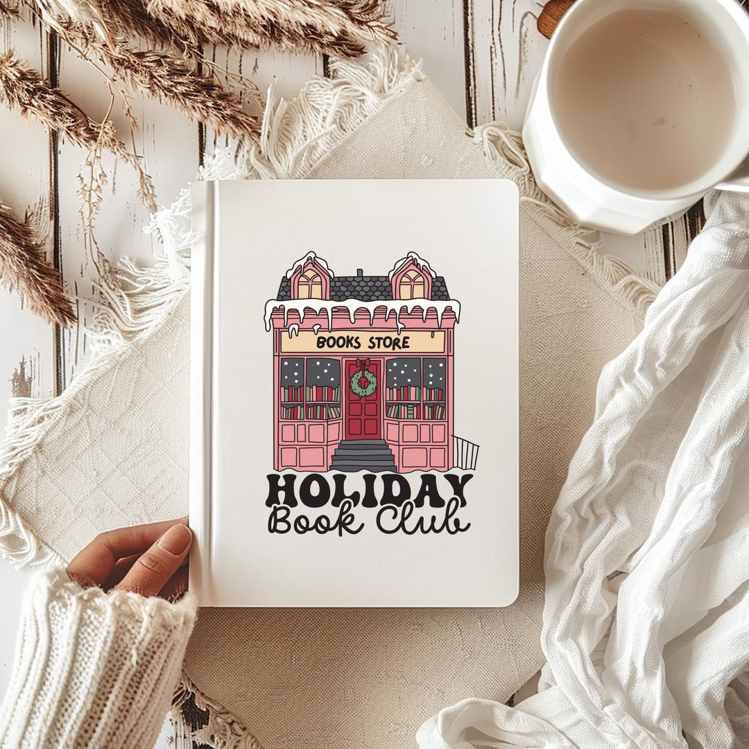 Cozy Holiday Book Club Journal | Perfect Gift for Book Lovers | Gift ...
