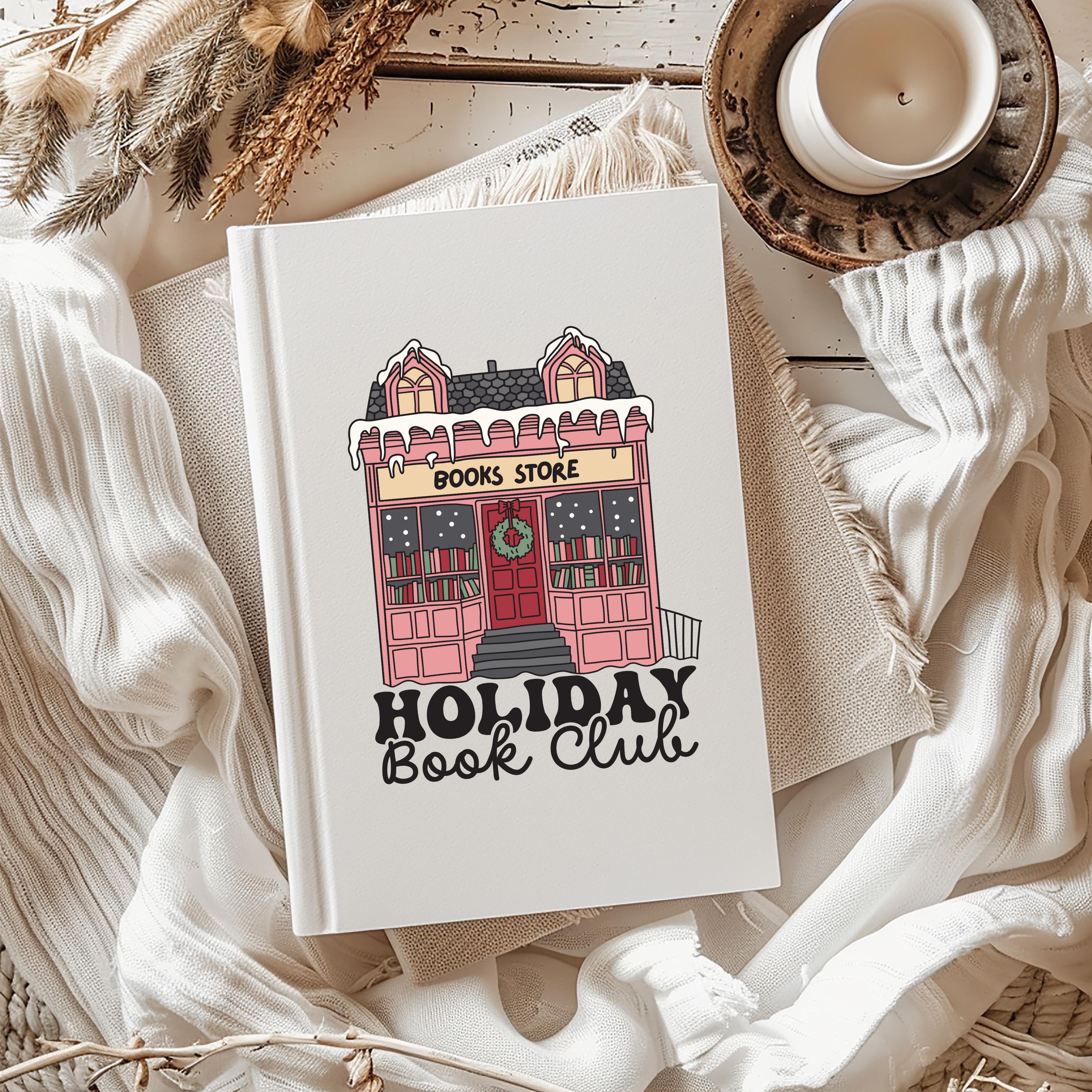 Cozy Holiday Book Club Journal | Perfect Gift for Book Lovers | Gift ...
