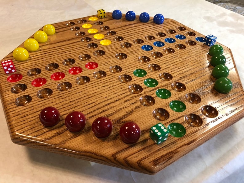 Special Edition Deluxe Aggravation or Ludo Layout Game Board - Etsy