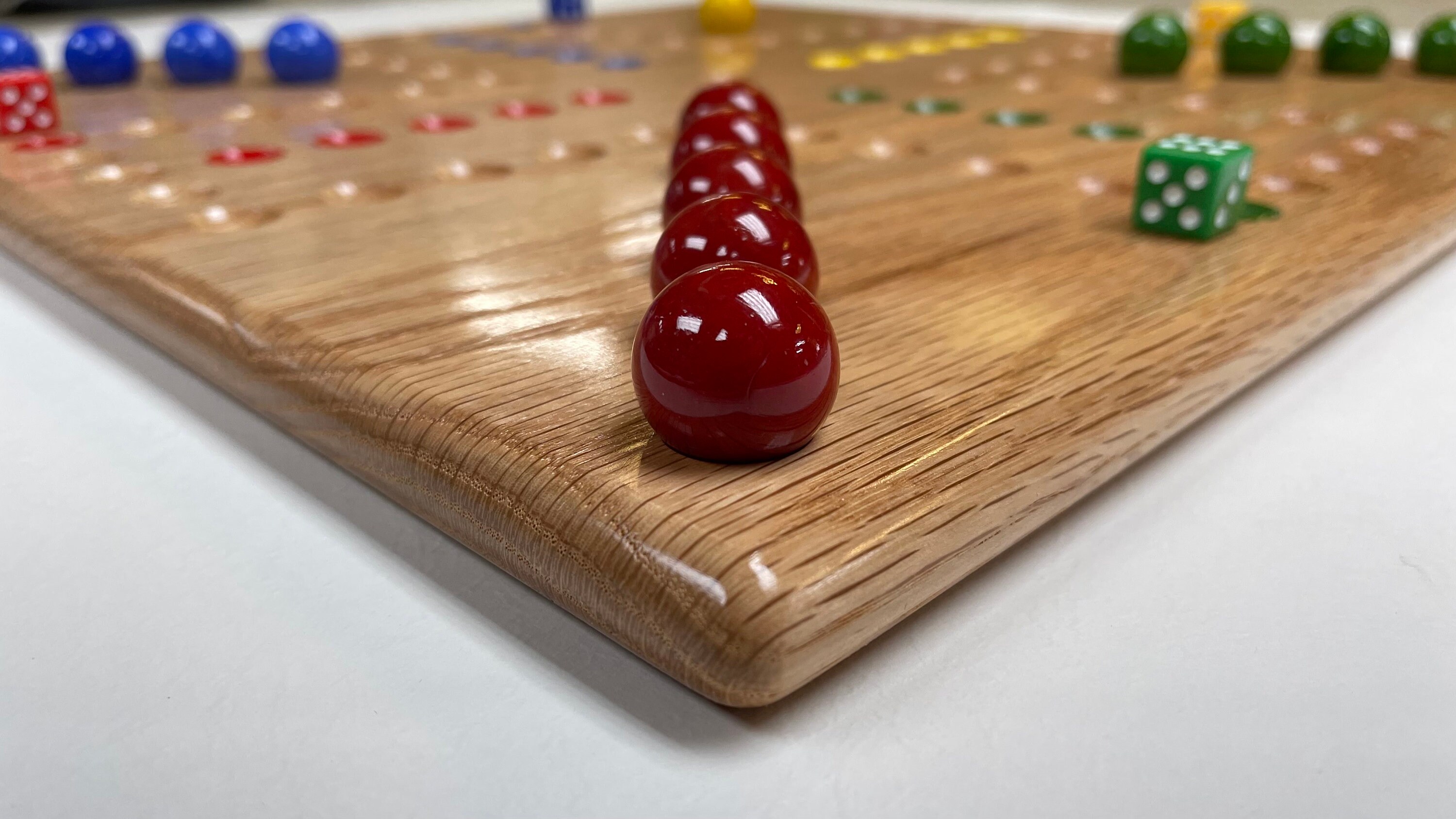 Deluxe 4-player 5-marble Aggravation Game Board - Etsy