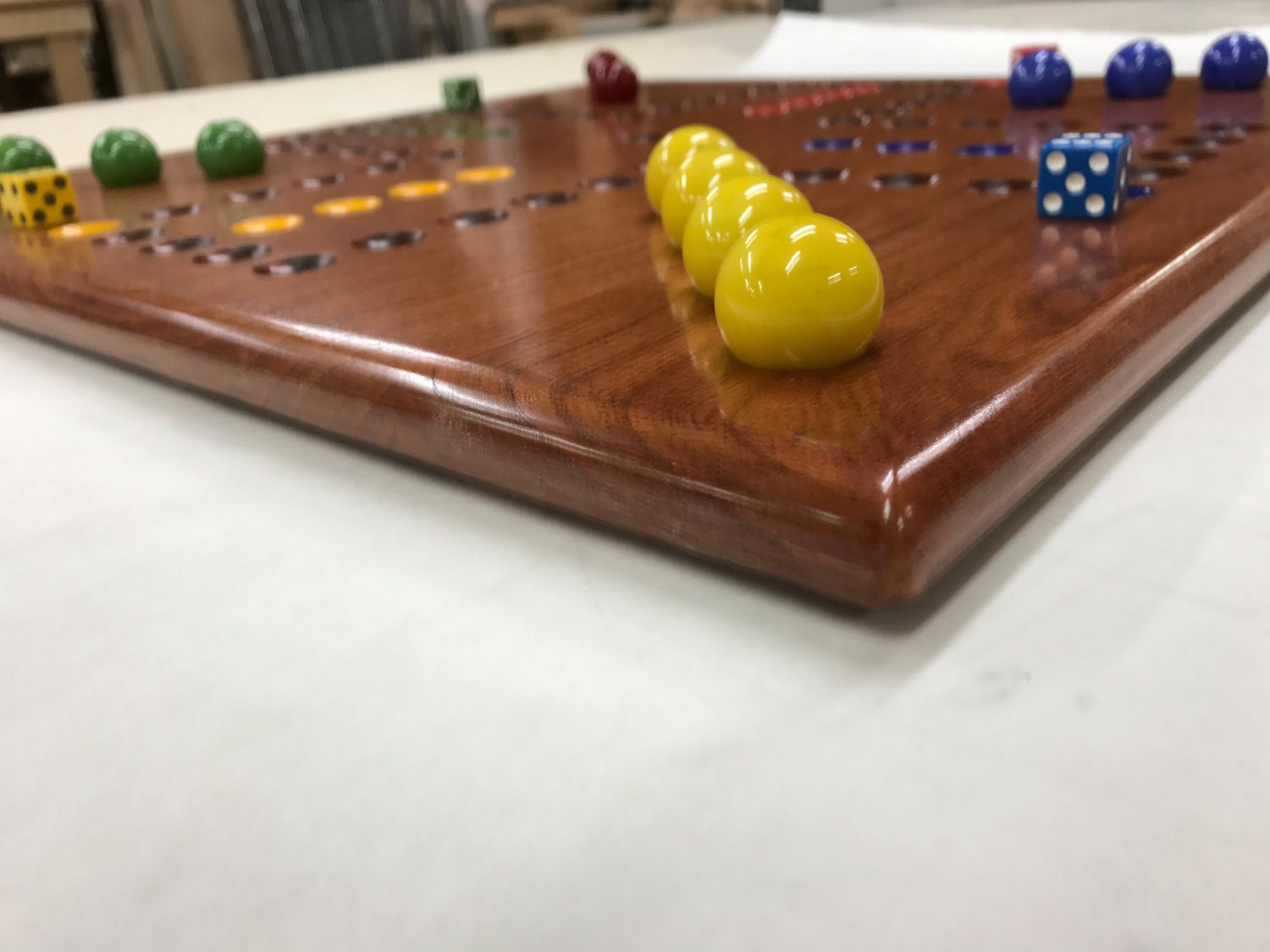 Deluxe Four Player Wahoo Board - Solid Cherry - Etsy