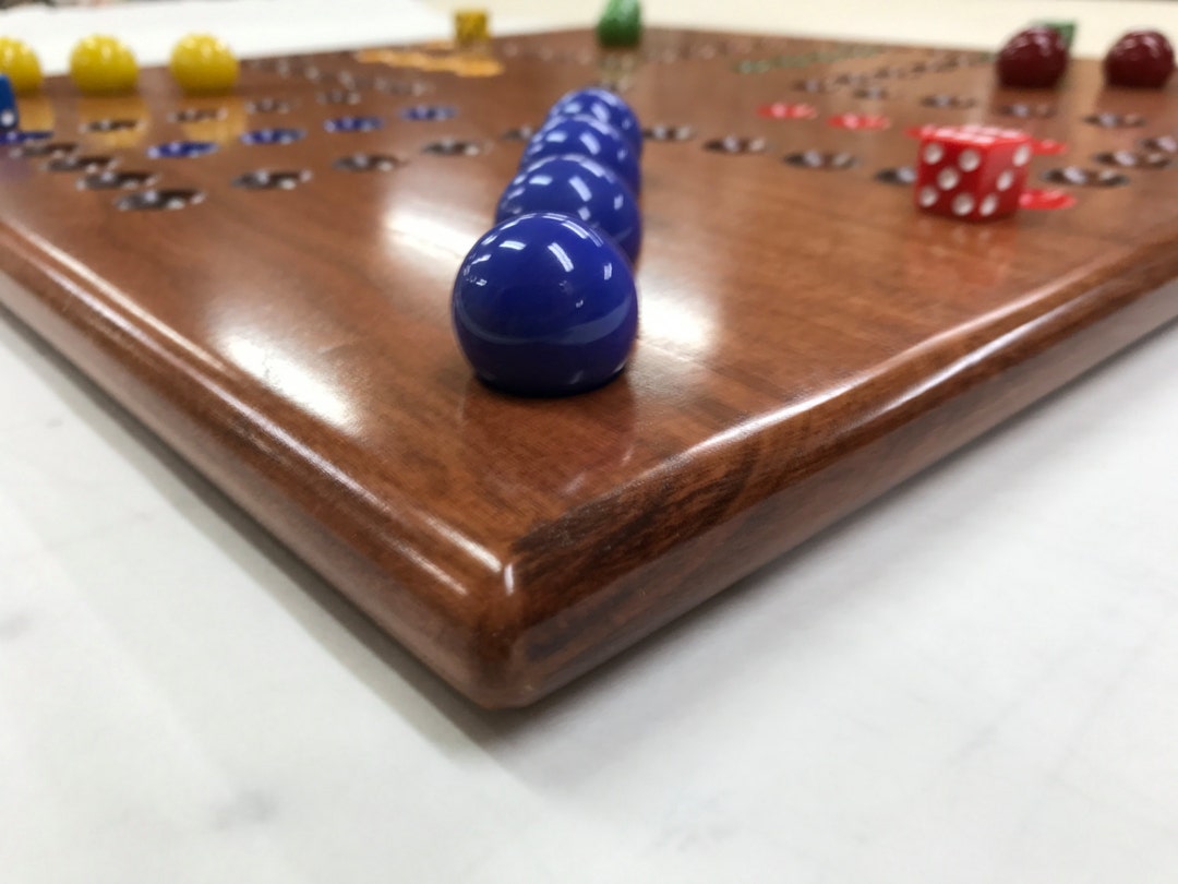 Deluxe Four Player Wahoo Board - Solid Cherry - Etsy
