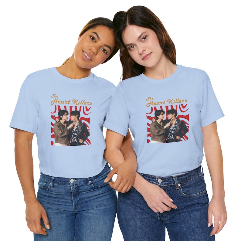 The Heart Killers the Series Retro Style Unisex Tee, Short Sleeve, Thai ...