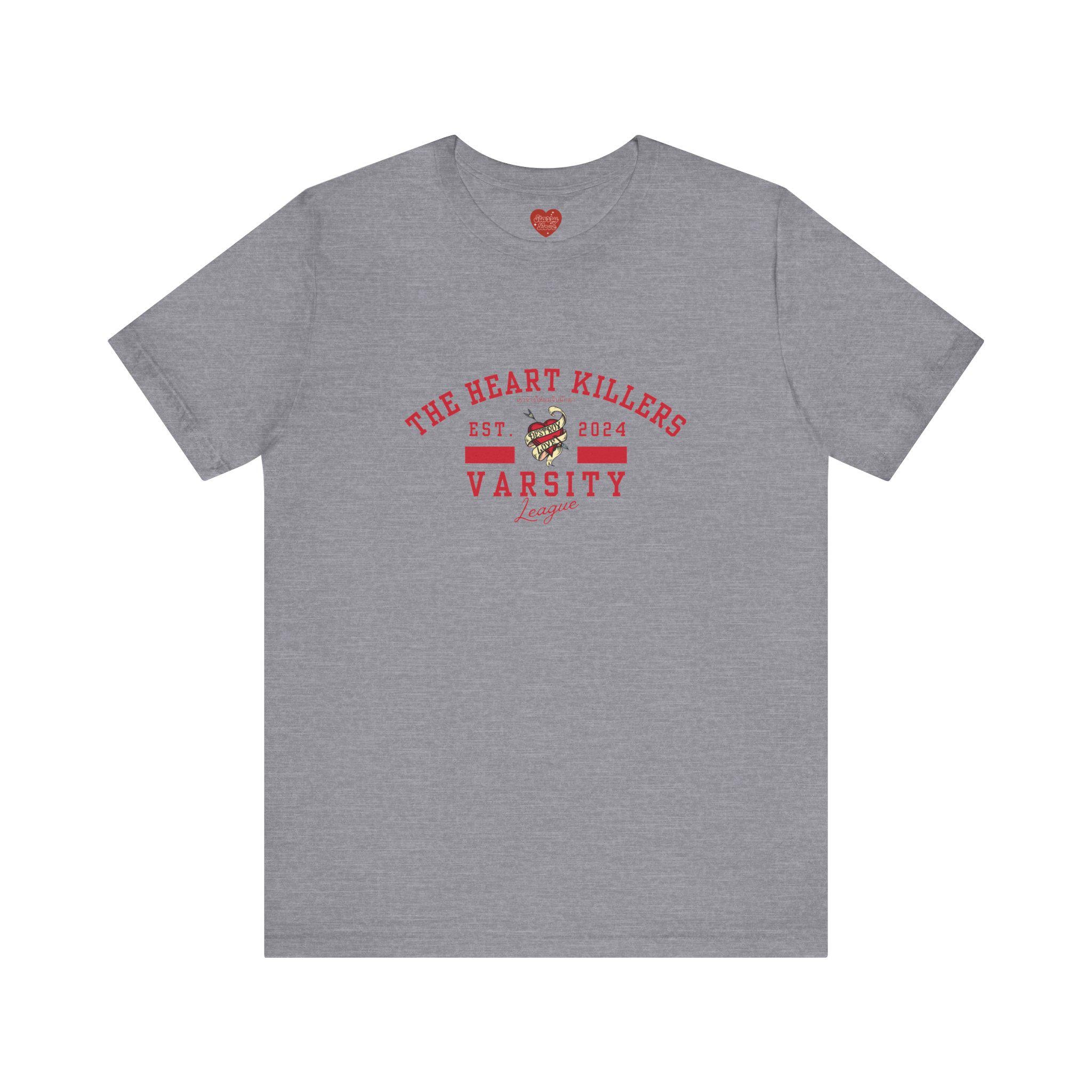 The Heart Killers Varisty Style Unisex Tee, Short Sleeve, Thai BL ...