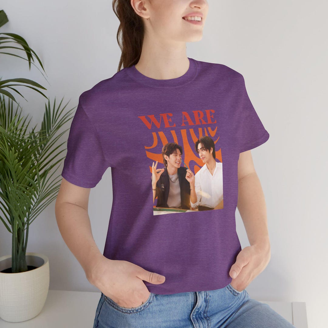 We Are the Series (tanfang Ver.) Retro Style Unisex Tee, Short Sleeve ...