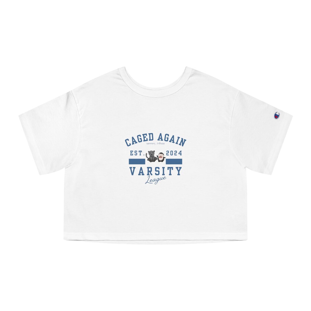 Caged Again the Series Champion Women's Cropped T-shirt,varsity Style ...