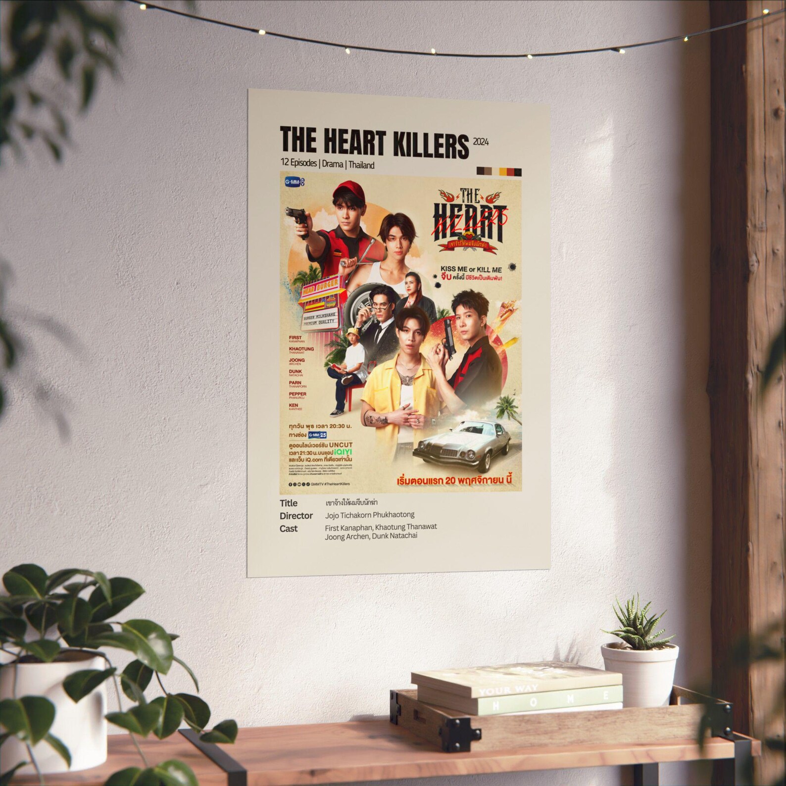 The Heart Killers the Series Minimalist Matte Poster (thai BL ...