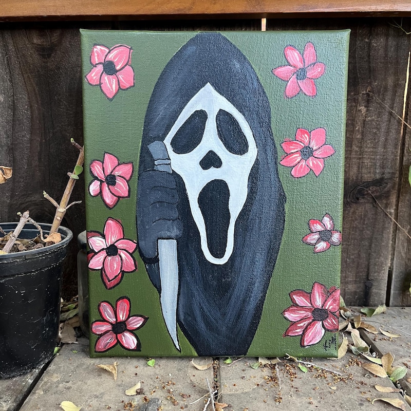 Ghostface Painting - Etsy