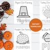 Thanksgiving Dot Art November No Prep Thanksgiving Dot Marker Turkey ...