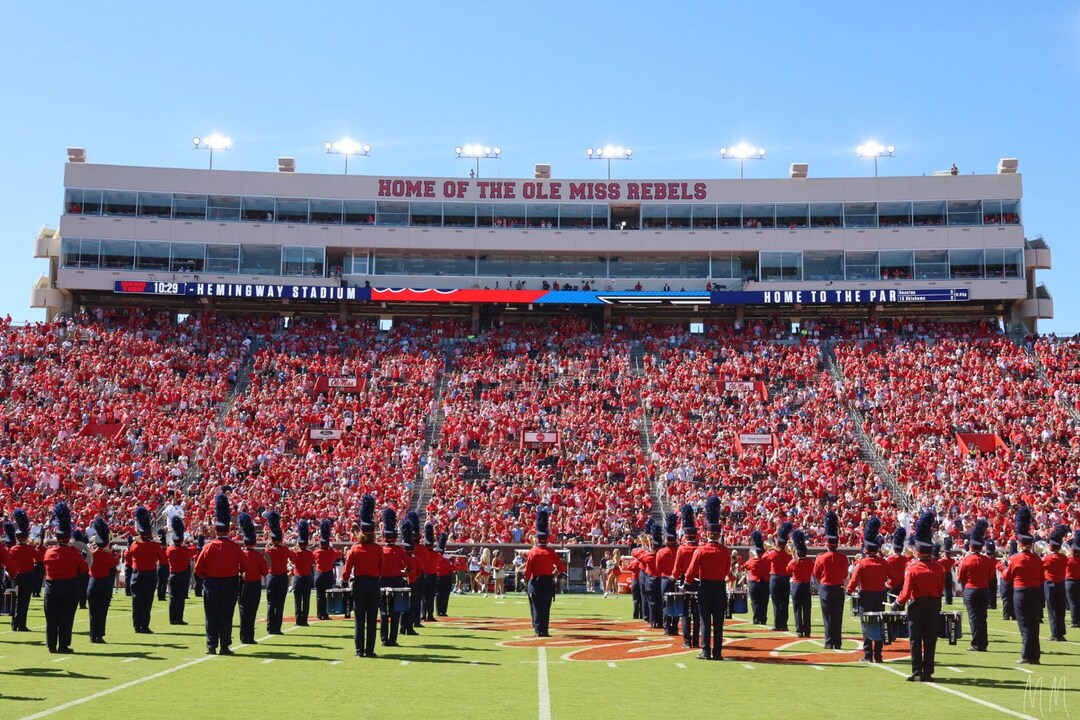 Ole Miss Game Day Photos, the Pride of the South Images, Ole Miss ...