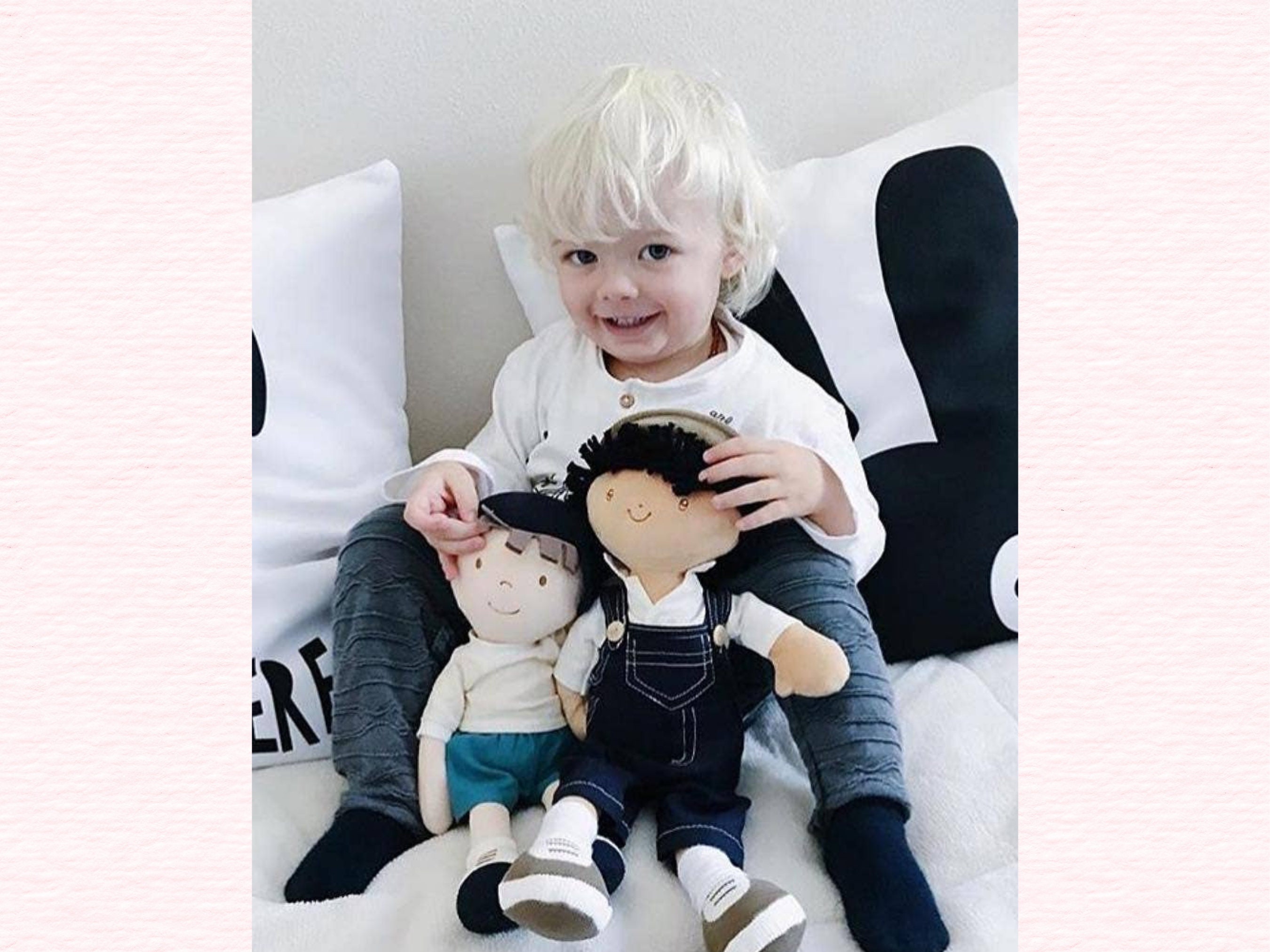 Brother Personalized Soft Doll Boy Soft Doll Boy Rag Doll Baby's First ...